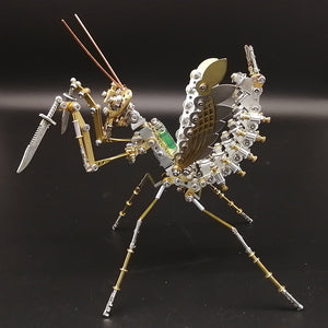 3D Metal Kits DIY Mechanical Mantis Assembly Model 350+PCS | Moyustore