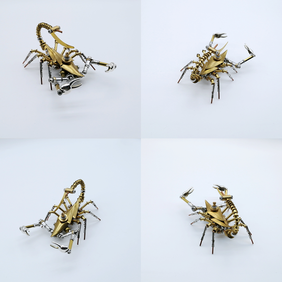 3D Metal Kits Mechanical DIY Scorpion Assembly Model 200+PCS | Moyustore