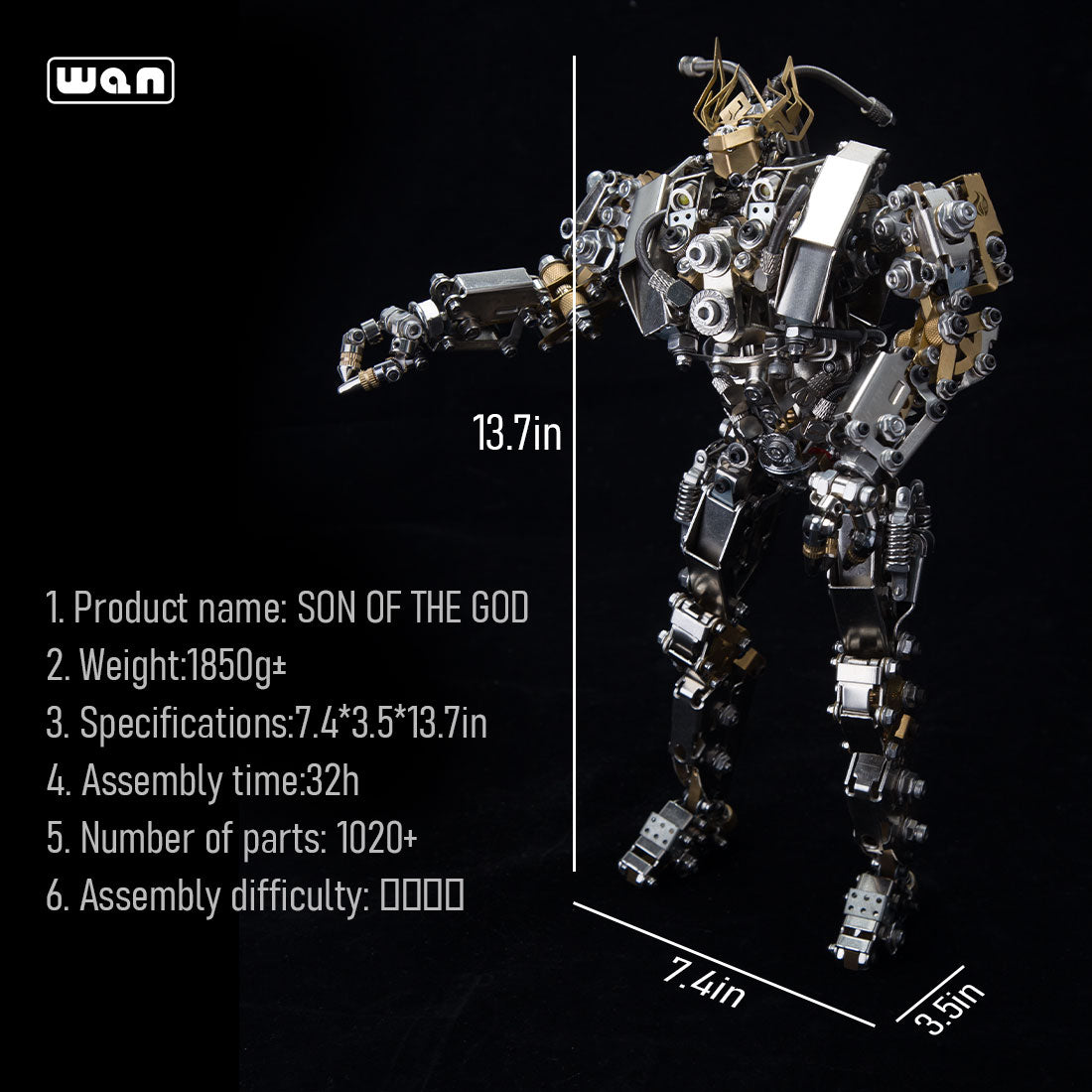 Mecha Metal Model Kits to Build of All Time - Moyustore.com