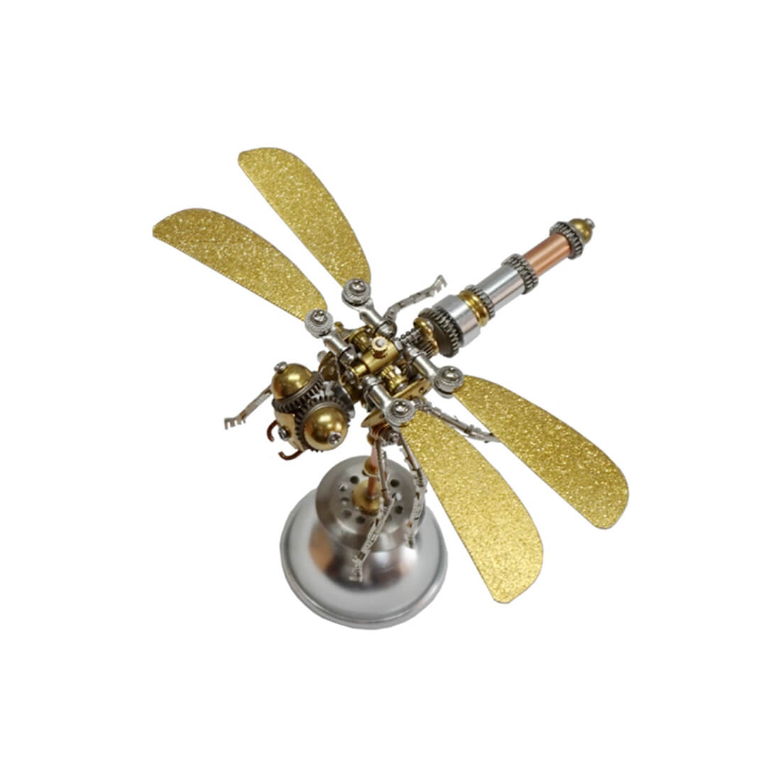 3D DIY Dragonfly Steampunk Mechanical Insect Metal (KIT Version/208PCS)