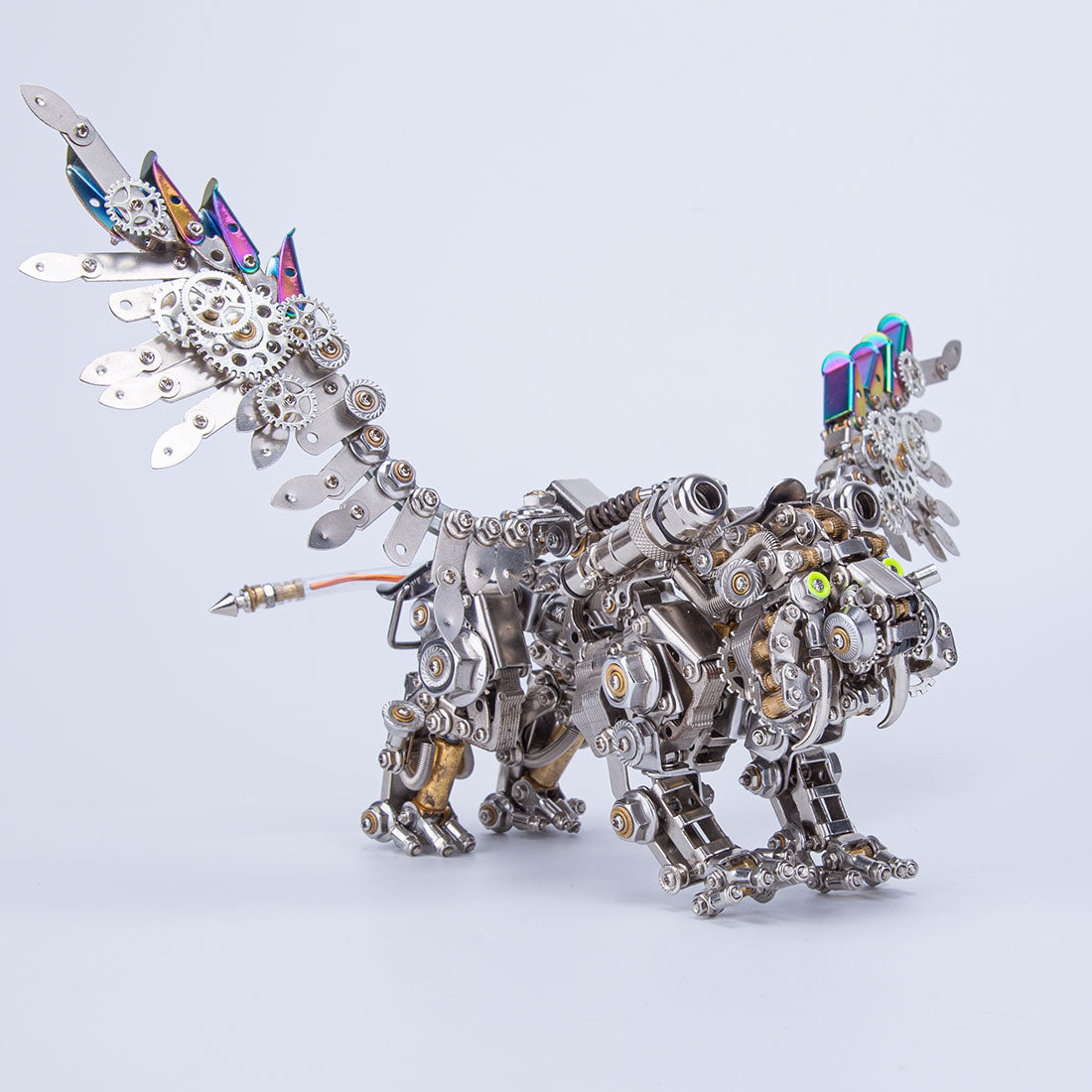 Bengal Tiger 700PCS+ 3D Metal Kits Assembly Model Building Animal Seri