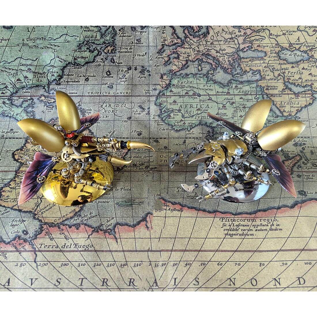 Hercules Beetle 3D DIY Steampunk Insects Metal Puzzle Model Kits