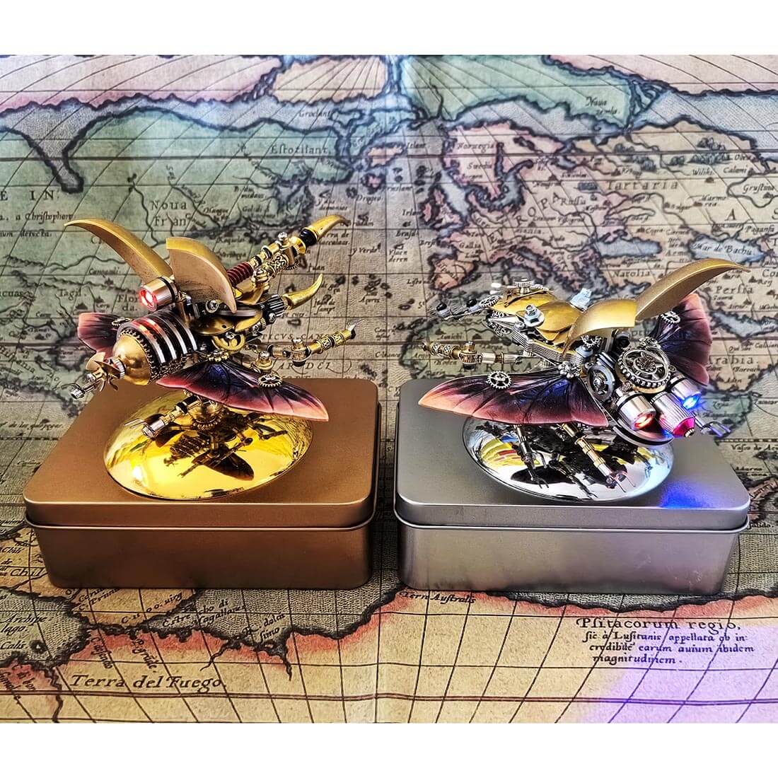 Hercules Beetle 3D DIY Steampunk Insects Metal Puzzle Model Kits