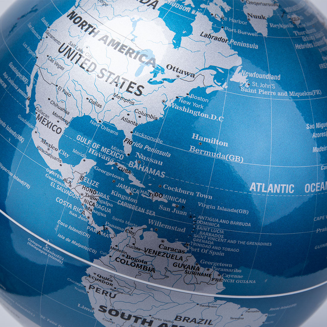 Multifunctional Electric Rotating Globe with Illumination Educational