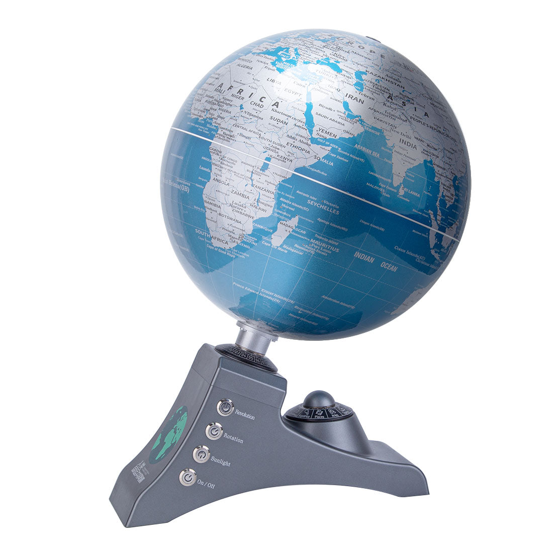 Multifunctional Electric Rotating Globe with Illumination Educational
