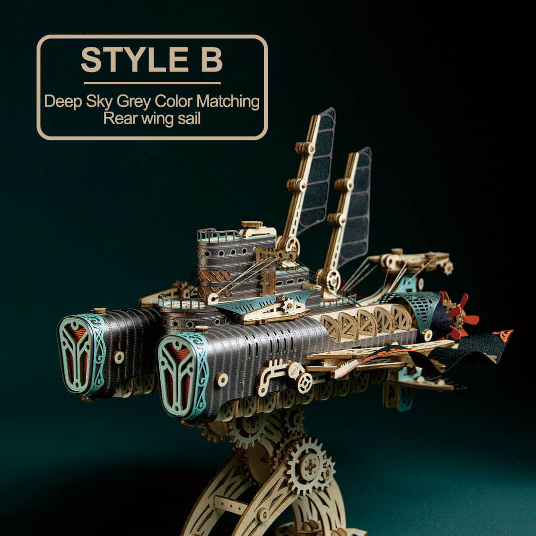 DIY Fantasy Submarine Handicraft Masterpiece "Twenty Thousand Leagues