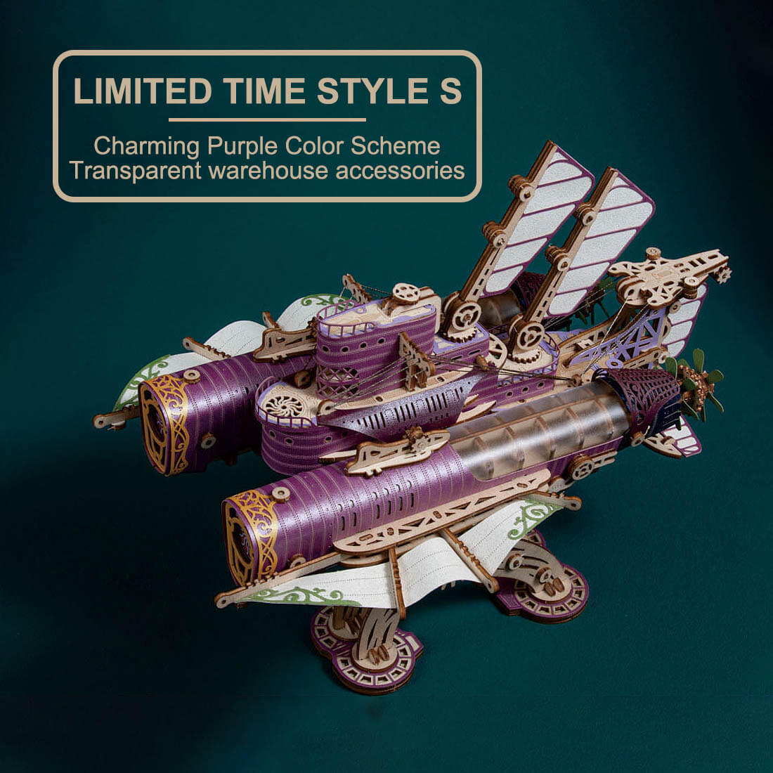 DIY Fantasy Submarine Handicraft Masterpiece "Twenty Thousand Leagues