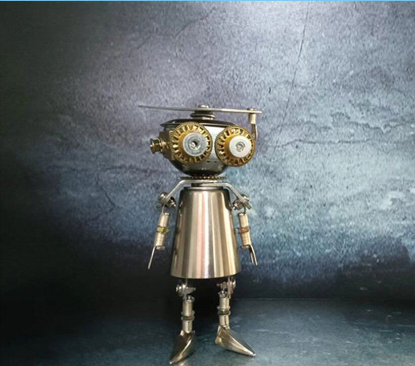 Build a Mini 3D Metal Futuristic Exchange Student Mecha Model Kits Bli