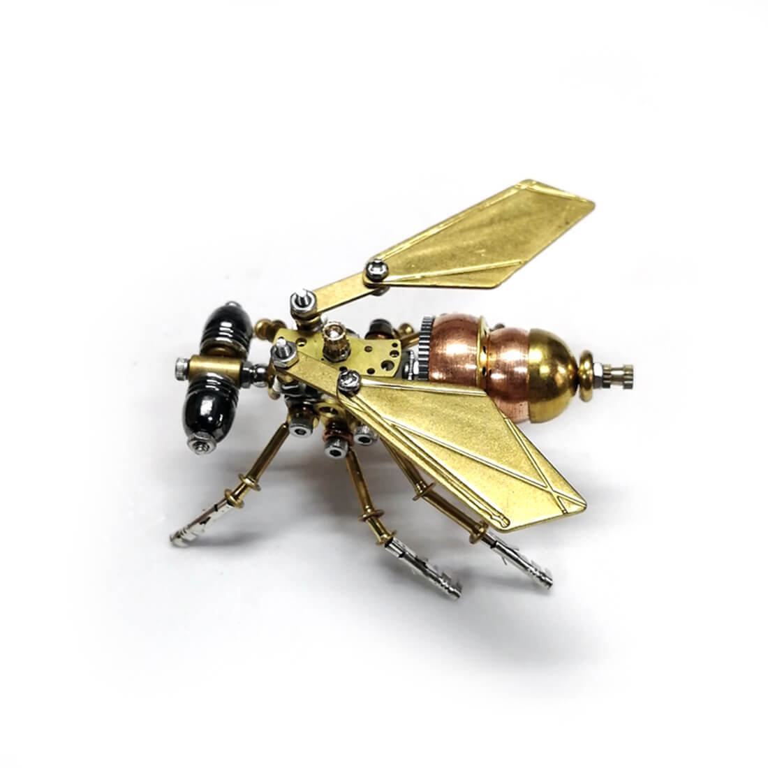 Little Fly 3D DIY Steampunk Mechanical Insect Metal Assembly Model (10