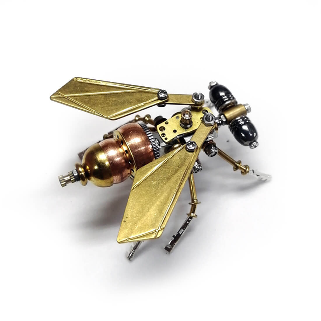 Little Fly 3D DIY Steampunk Mechanical Insect Metal Assembly Model (10