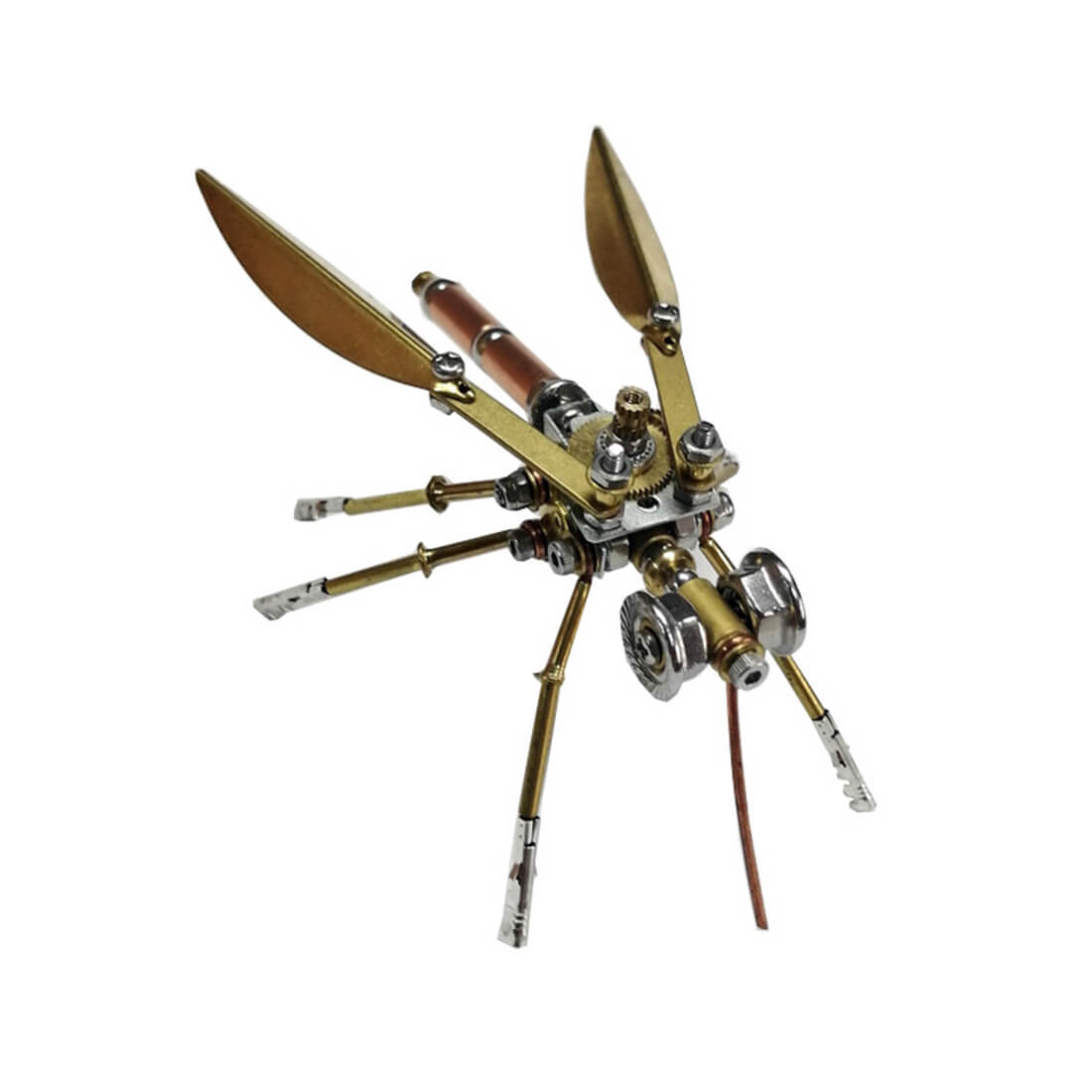 Mosquito 3D DIY Steampunk Mechanical Insect Metal Assembly Model (100+