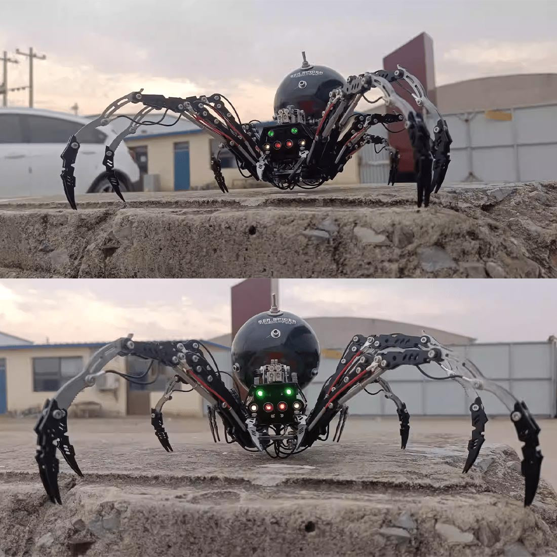 Post-Apocalyptic Jumping Spider Spider 3D Metal Puzzle Kits DIY Desert
