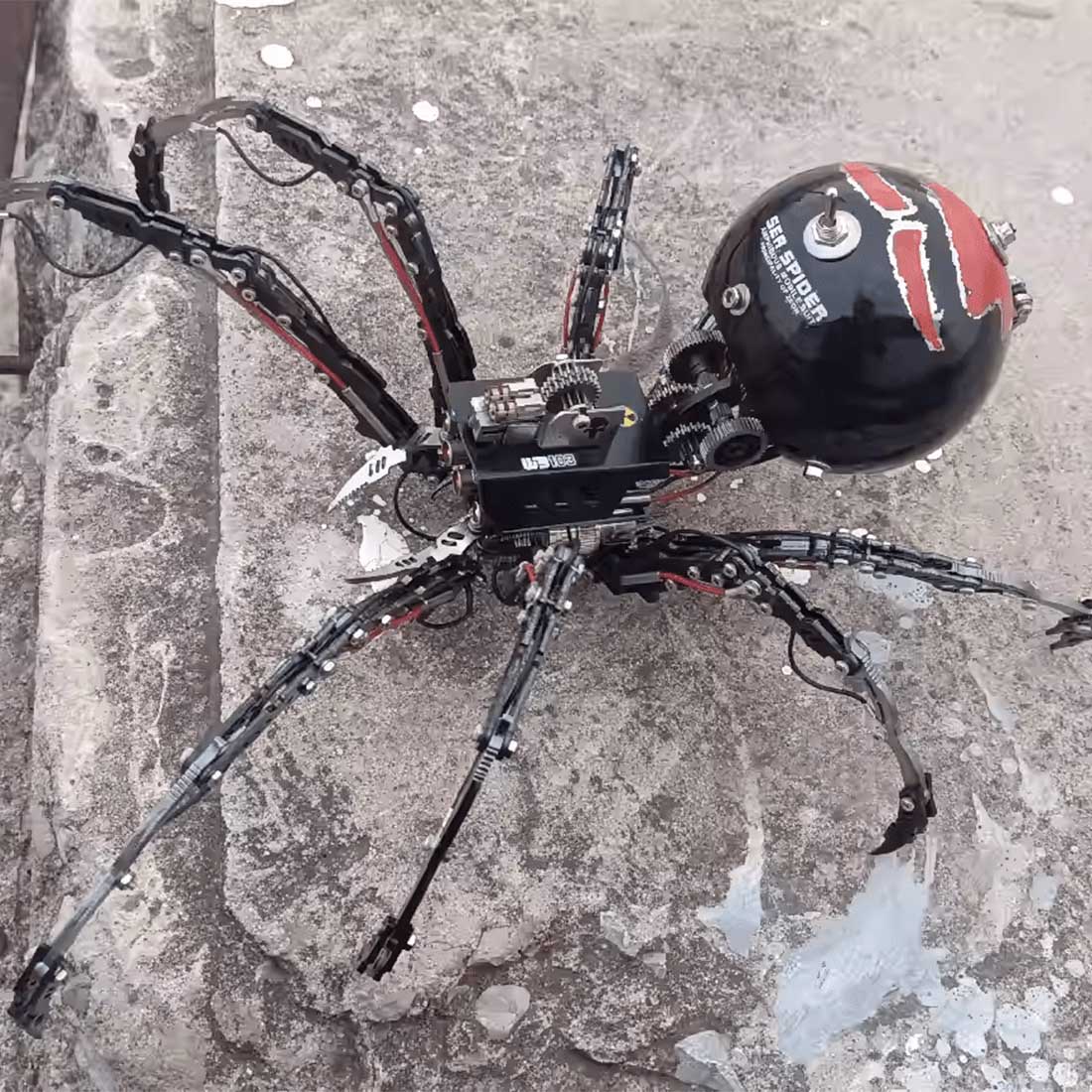Post-Apocalyptic Jumping Spider Spider 3D Metal Puzzle Kits DIY Desert