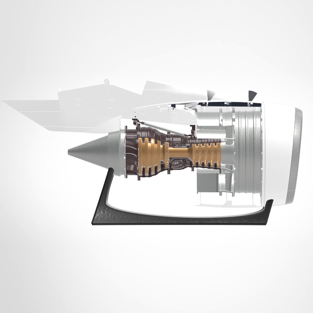 SKYMECHMAN NTR-900 Turbofan Engine Model Kit that Works - Build Your O