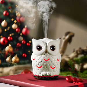 White Owl Essential Oil Diffuser 7 Colors LED Lights for Home
