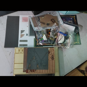 Witch Luna Magic House DIY Miniature Dollhouse Kit for Halloween
