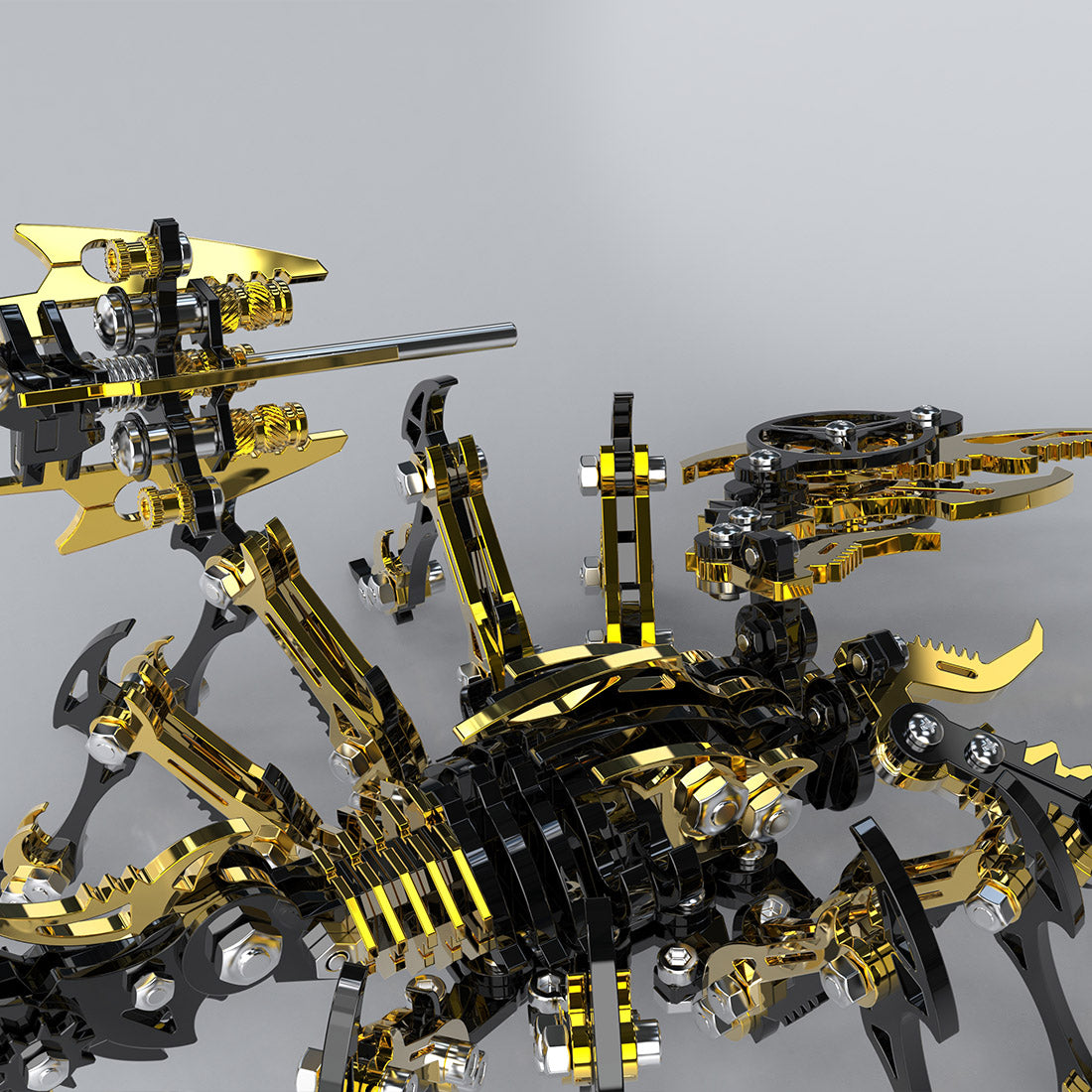 3D DIY Metal Scorpion Kits Mechanical Model Building kits Assembly Toy