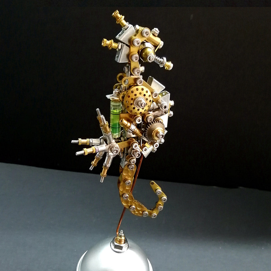 3D DIY Steampunk Miniature Seahorse Metal Model Building Kits