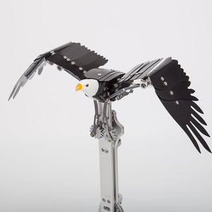 TECHING Bald Eagle Automaton KITS Model Building Kit DIY Mechanical 3D
