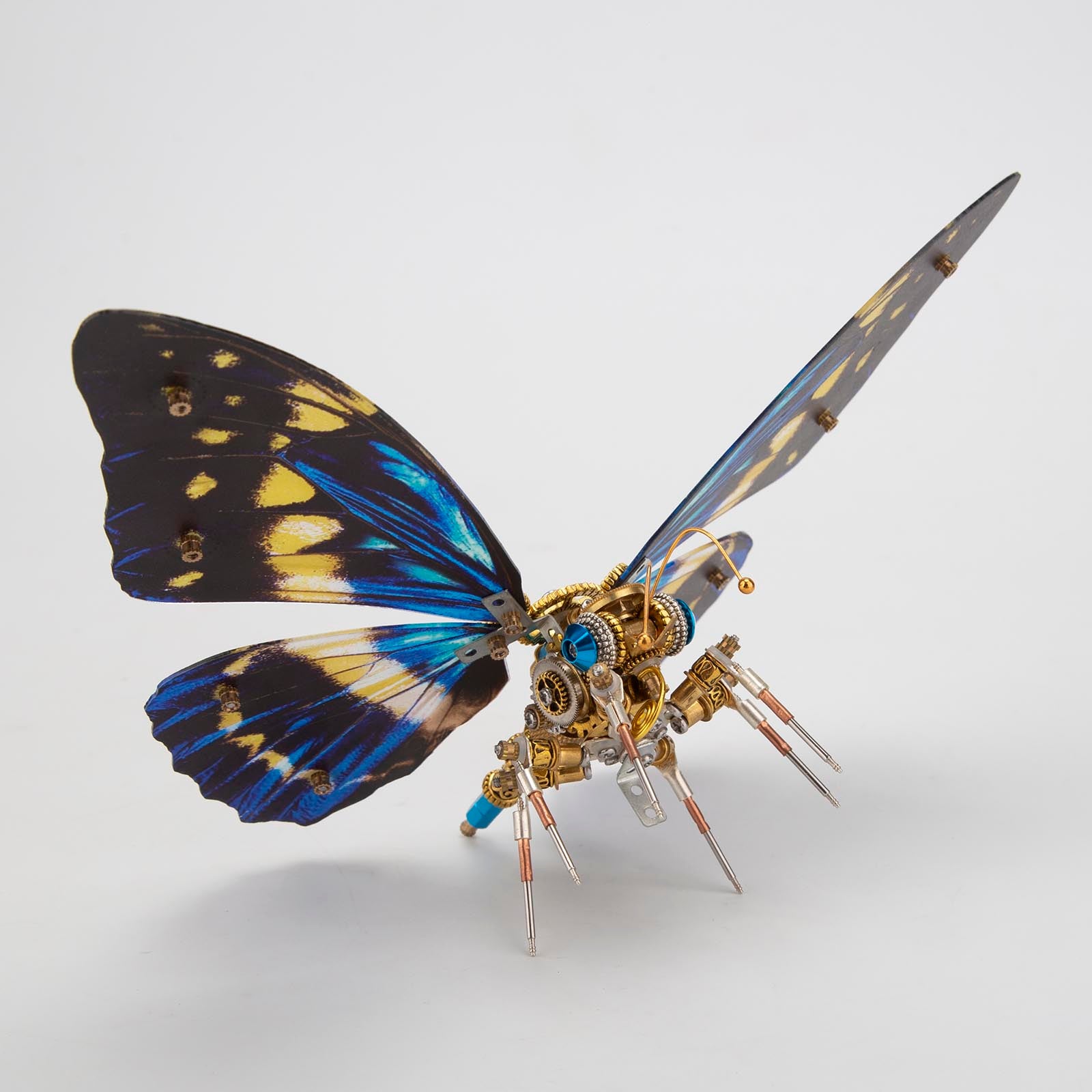 150PCS+ Steampunk 3D Metal Morpho Helena Model DIY Kits