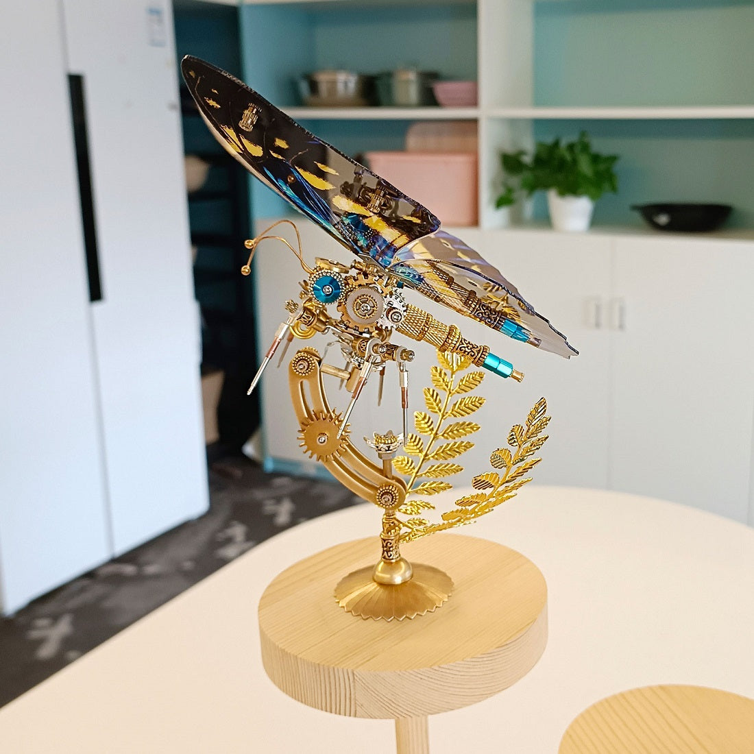 150PCS+ Steampunk 3D Metal Morpho Helena Model DIY Kits