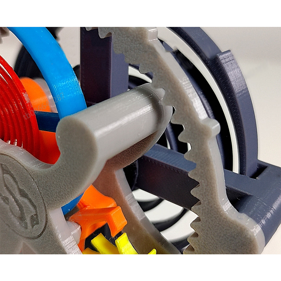 3D Printed Tourbillon Movement Model Assembly Toys