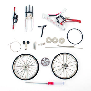 Metal DIY Assembly Bicycle Model Simulated Decoration Bike Model - FS-