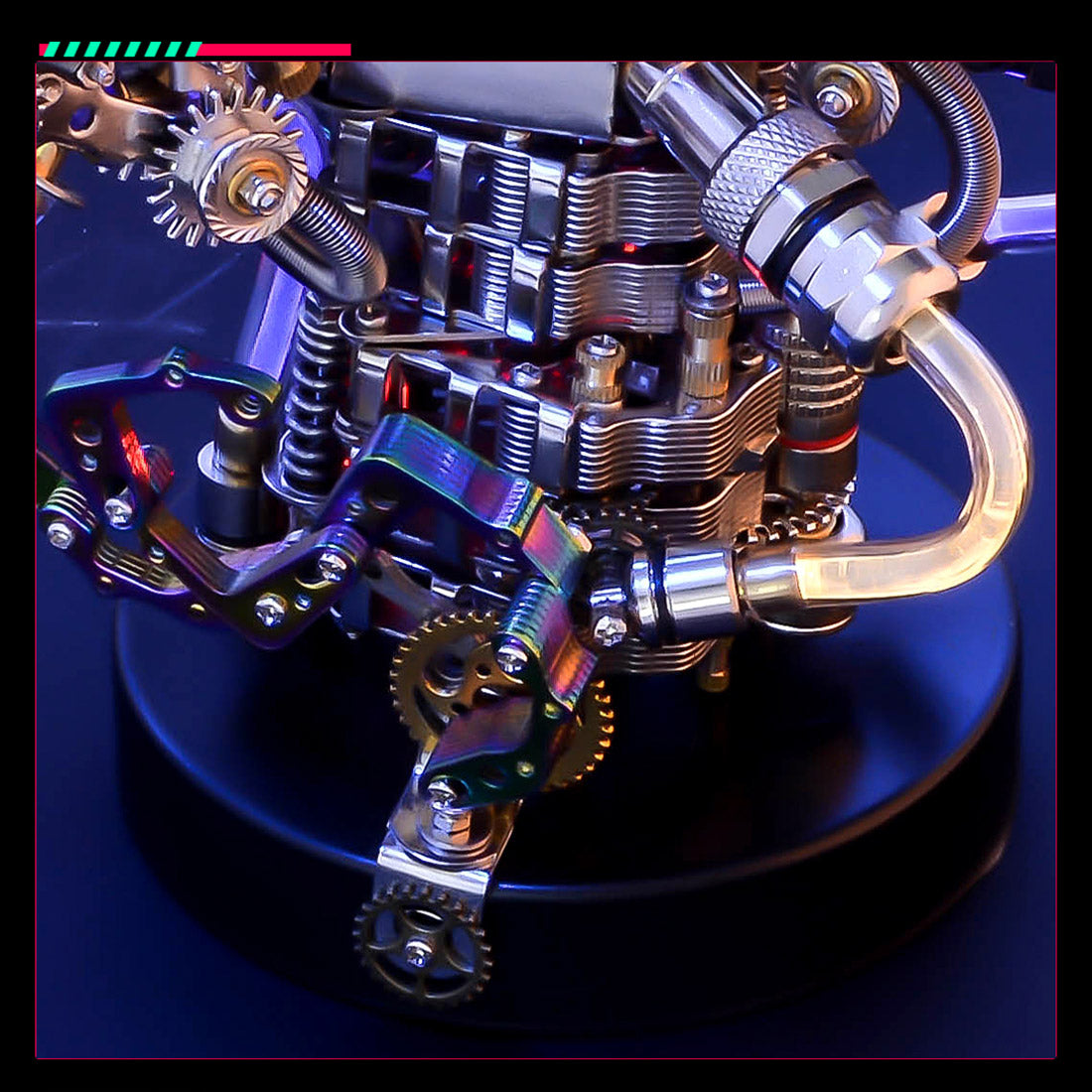 1000+PCS Dragon Claw Lamp Lantern DIY Metal Model Kits