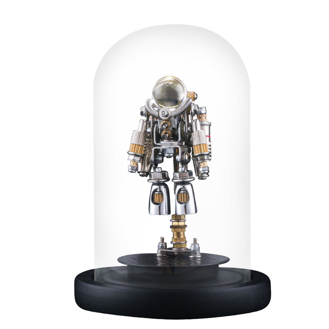 154Pcs Moon Astronaut Kit DIY Metal Model Toy Without Dust Cover