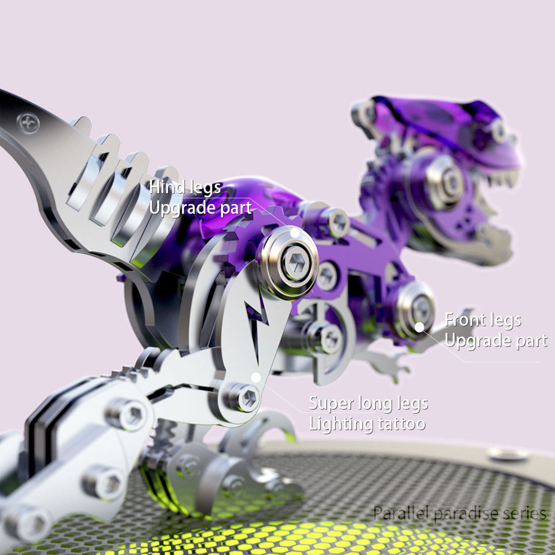 Build Your Own Dinosaur 3D Metal Dinosaur Kit 3D Puzzle | Moyustore