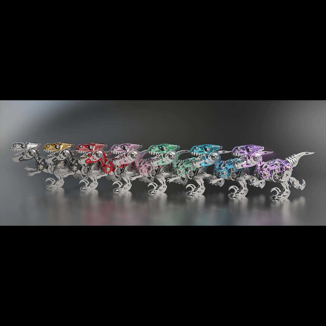 Build Your Own Dinosaur 3D Metal Dinosaur Kit 3D Puzzle | Moyustore