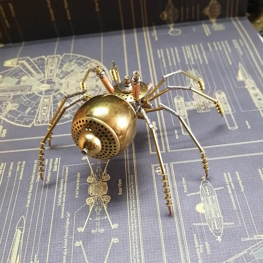 How to Make DIY Metal Spiders Kits for Halloween - Moyustore