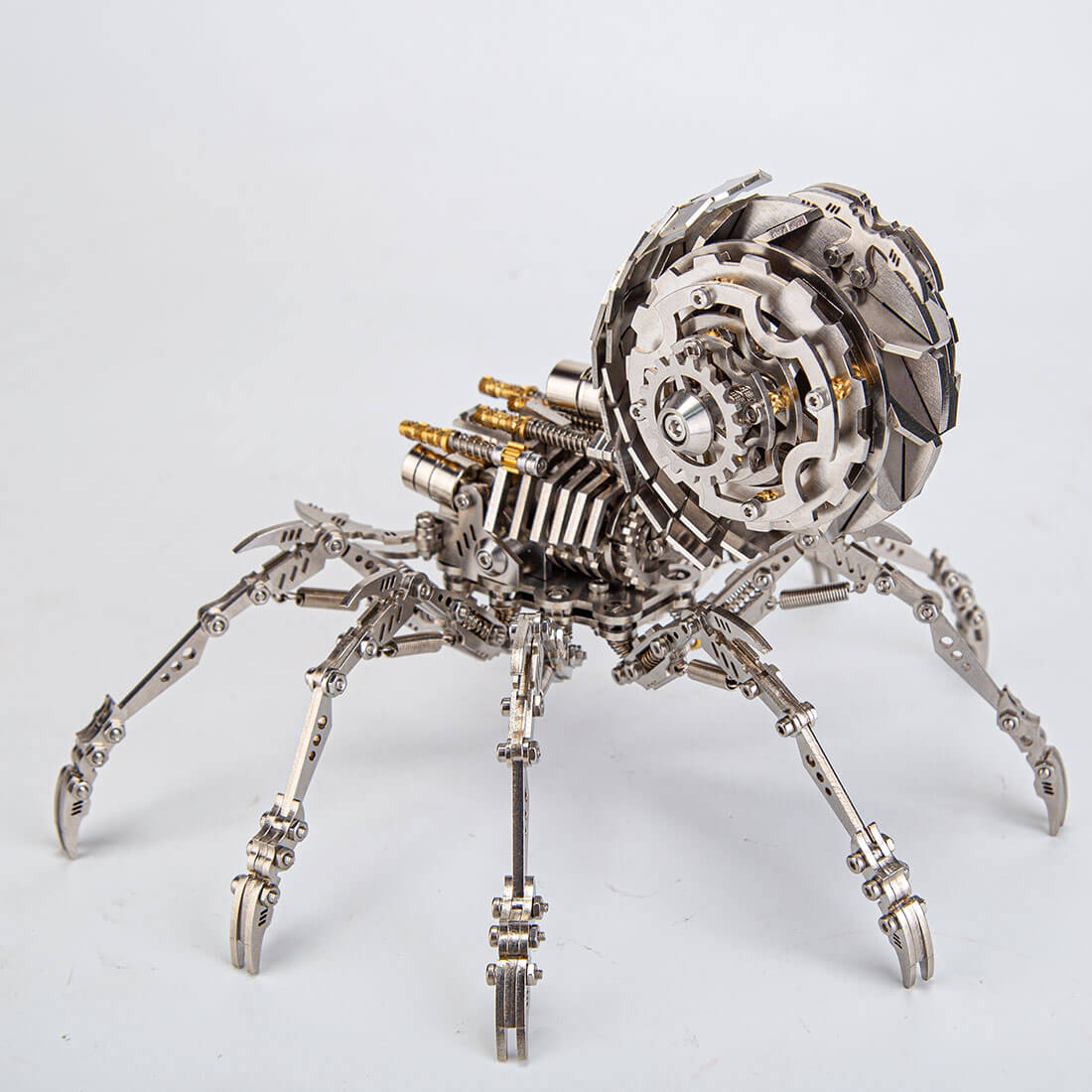 203PCS DIY Mini Jumping Spider 3D Metal Puzzle Model for Adults