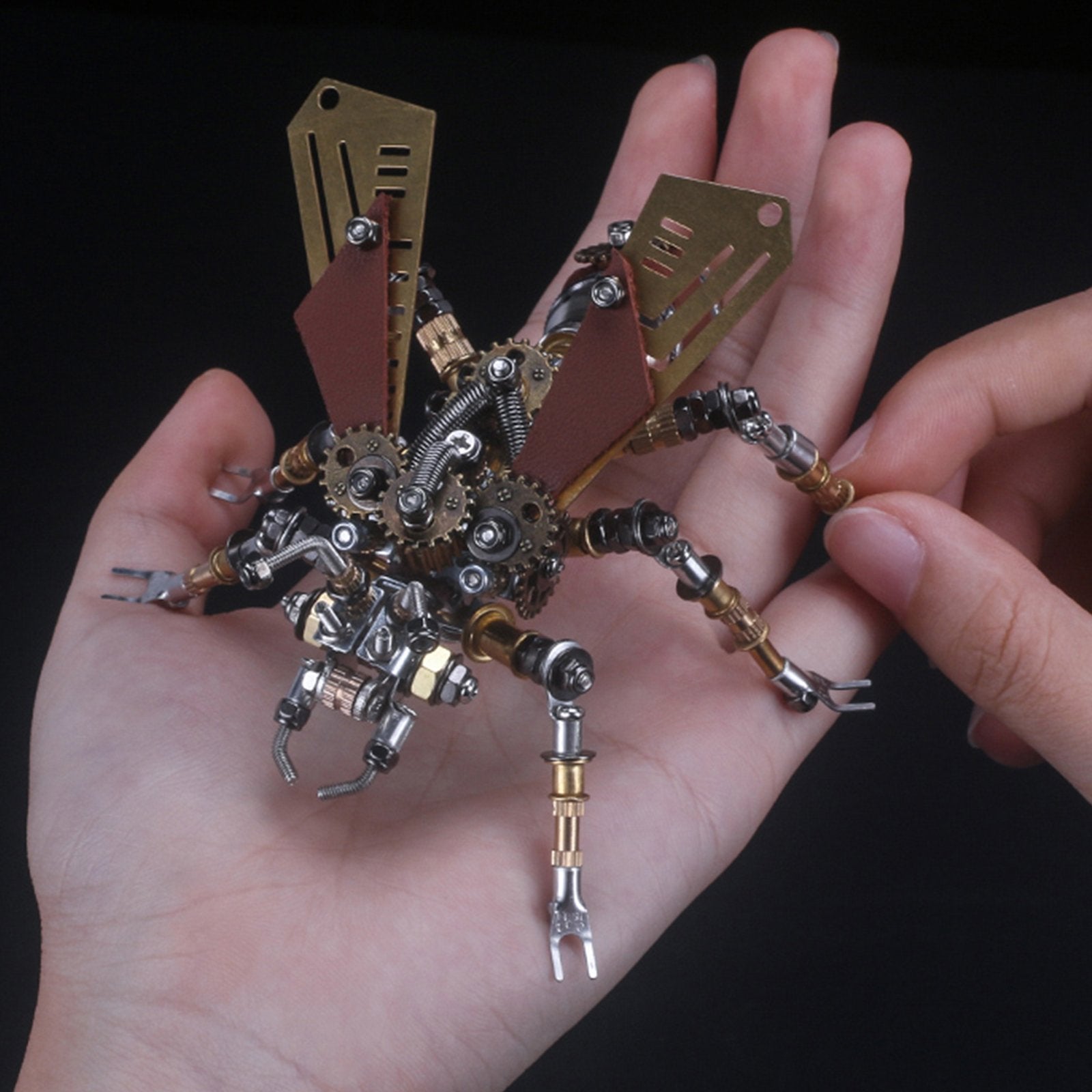 290Pcs Metal Mosquito Insect 3D DIY Mechanical Assembly Model Kit