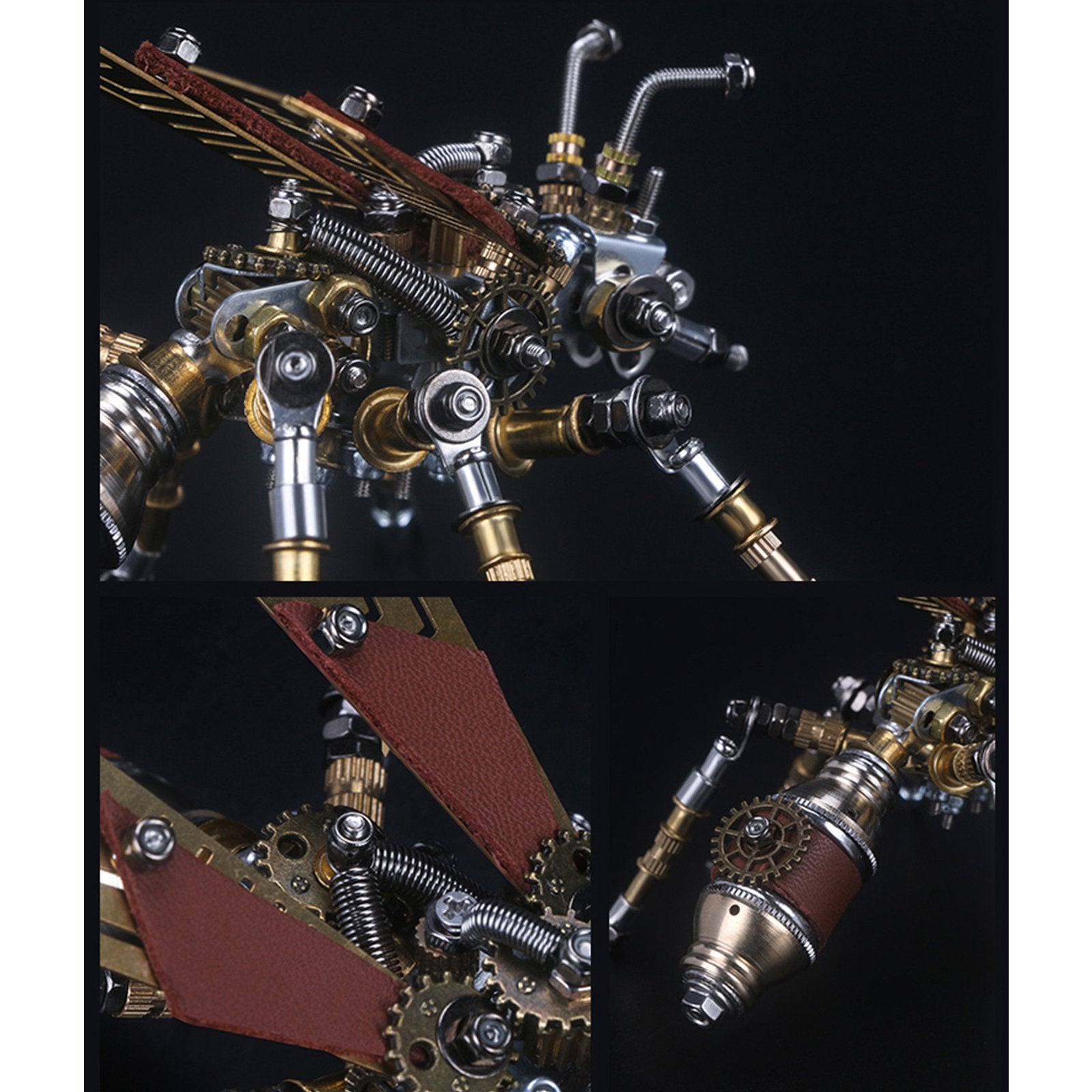 290Pcs Metal Mosquito Insect 3D DIY Mechanical Assembly Model Kit