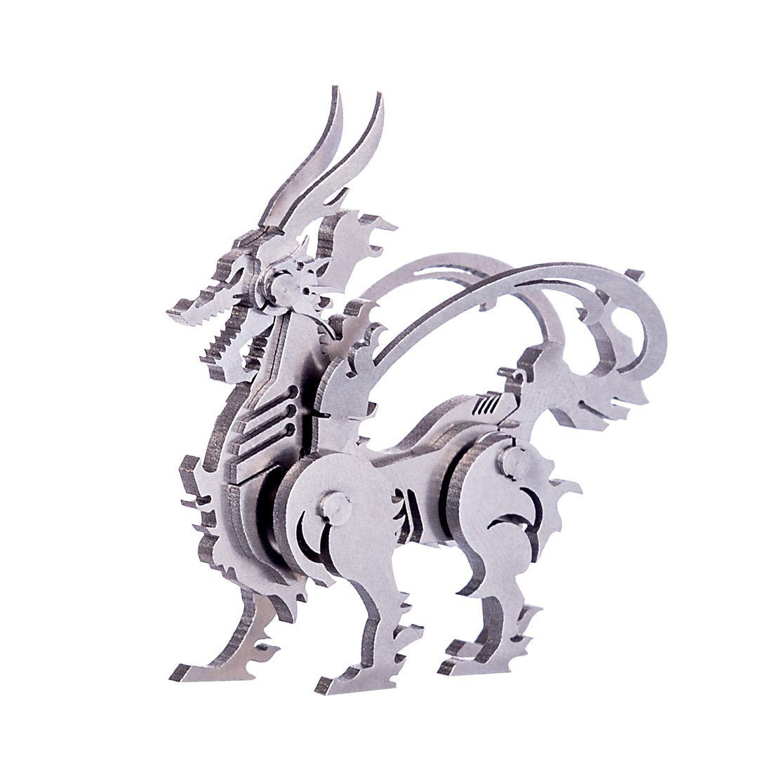 3D DIY Metal Puzzle Assembly Jigsaw Crafts Model Kit - Goat Beast/Unic