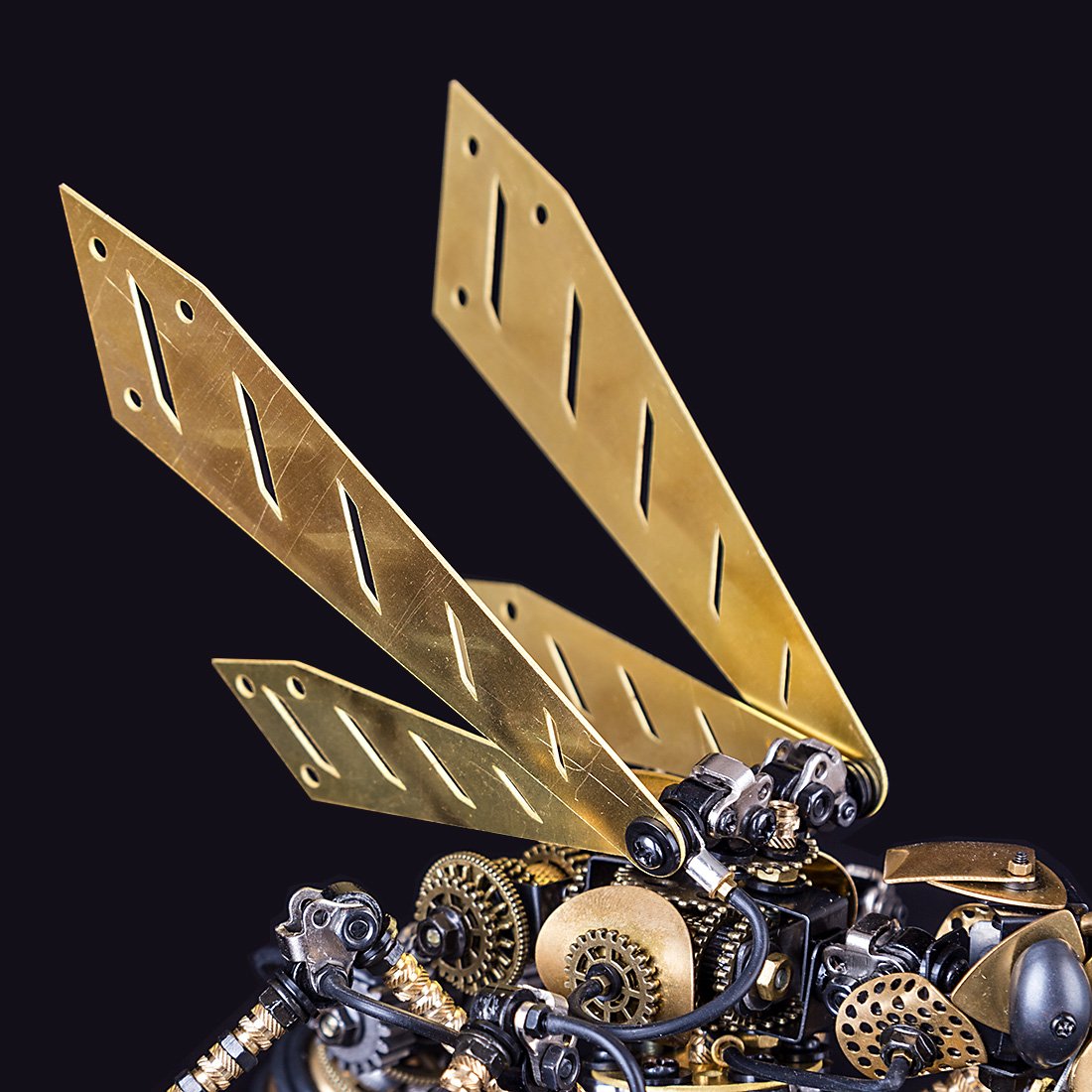 3D Metal DIY Mechanical Wasp Insects Puzzle Model Kit Assembly Jigsaw