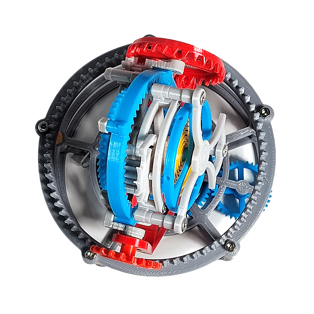 3D Printed Tourbillon Mechanical Clock