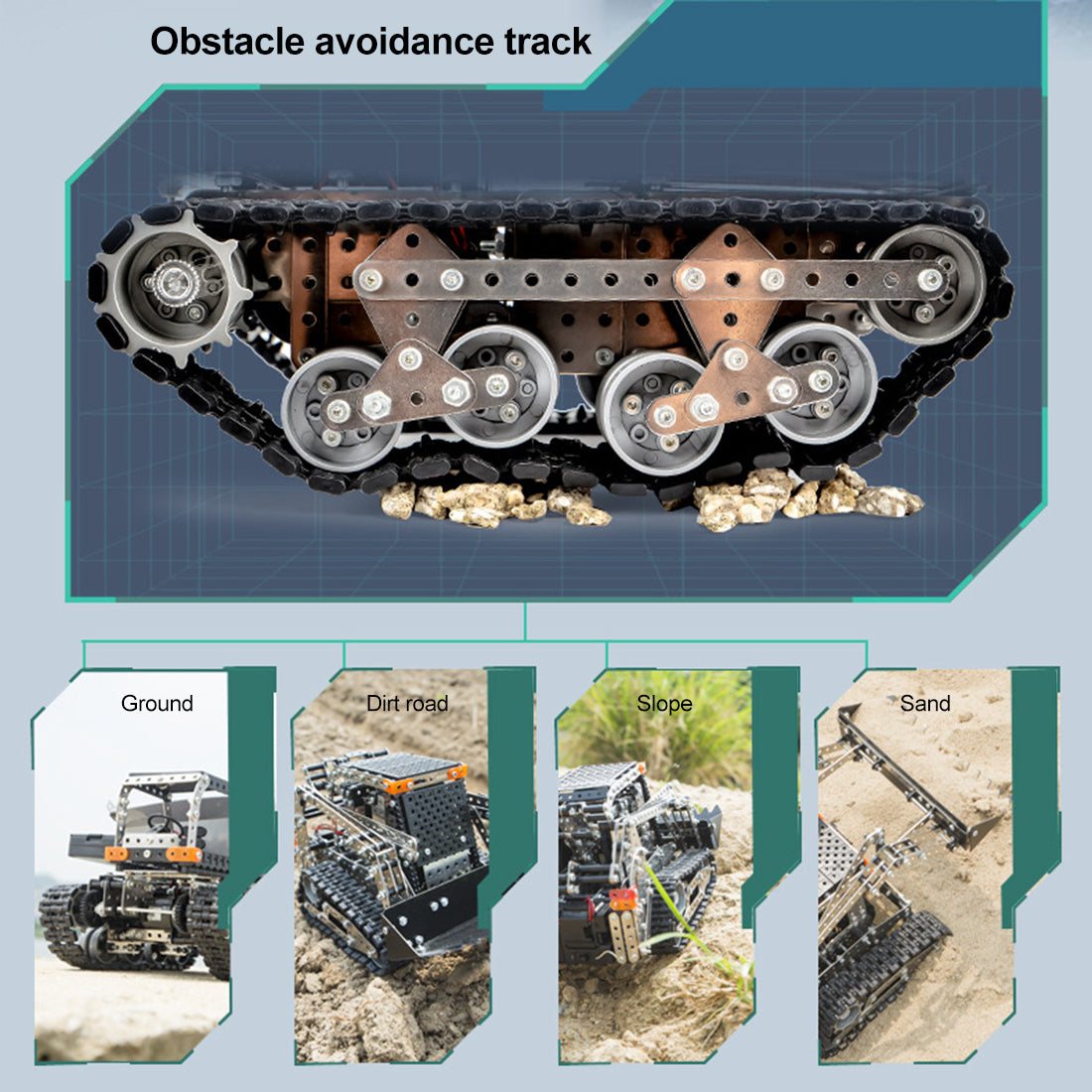 934Pcs 2.4G 9CH RC Dump Truck 3D Metal Model Kits Assembly Toy Difficu