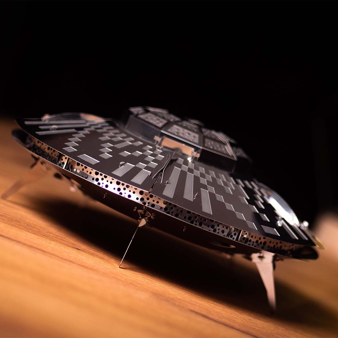 Alien Spaceship Metal Model DIY Assembly Kits