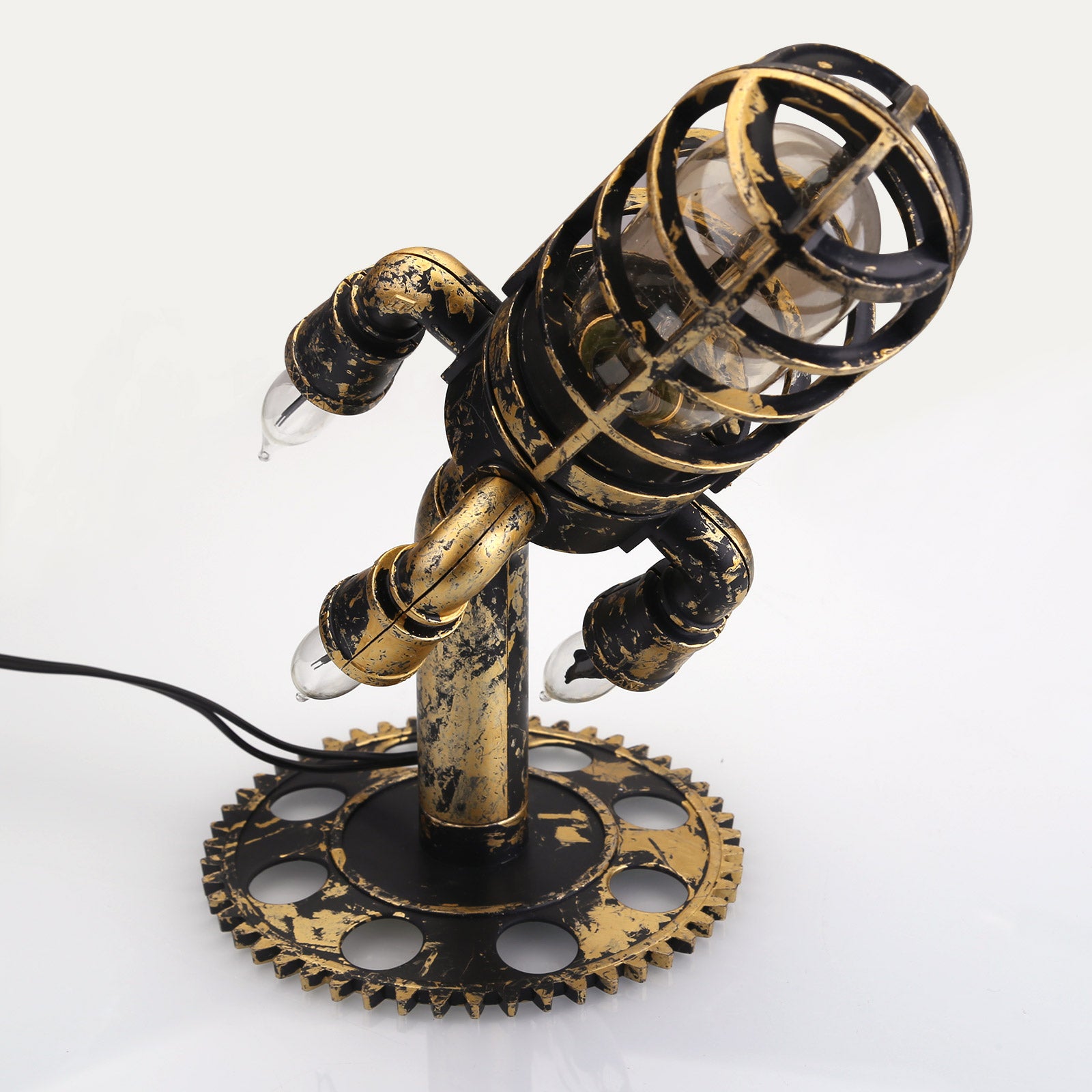 American Industrial Plastic Retro Steam Punk Rocket Lamp