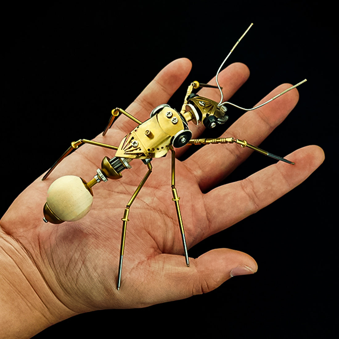 Brass Insect Metal Beetle Model Insect Handmade Crafts Collection