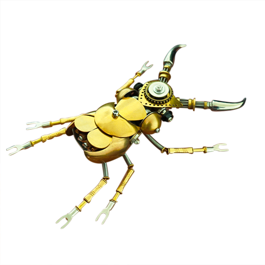 Brass Insect Metal Beetle Model Insect Handmade Crafts Collection