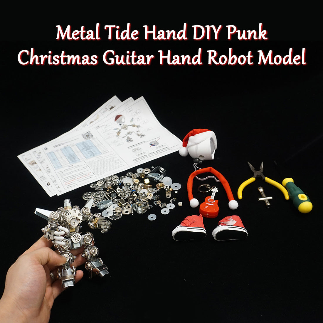 Santa Clause is Coming to Town | DIY Metal Model Kits | Moyustore