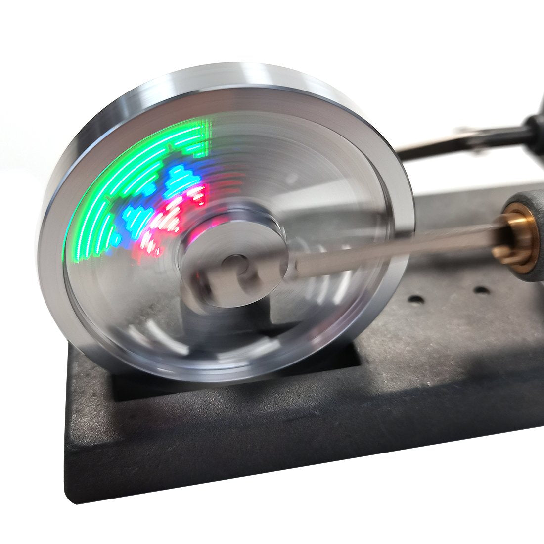 Custoimized γ-Type DIY Luminous Flywheel Sterling Engine Kit Science L