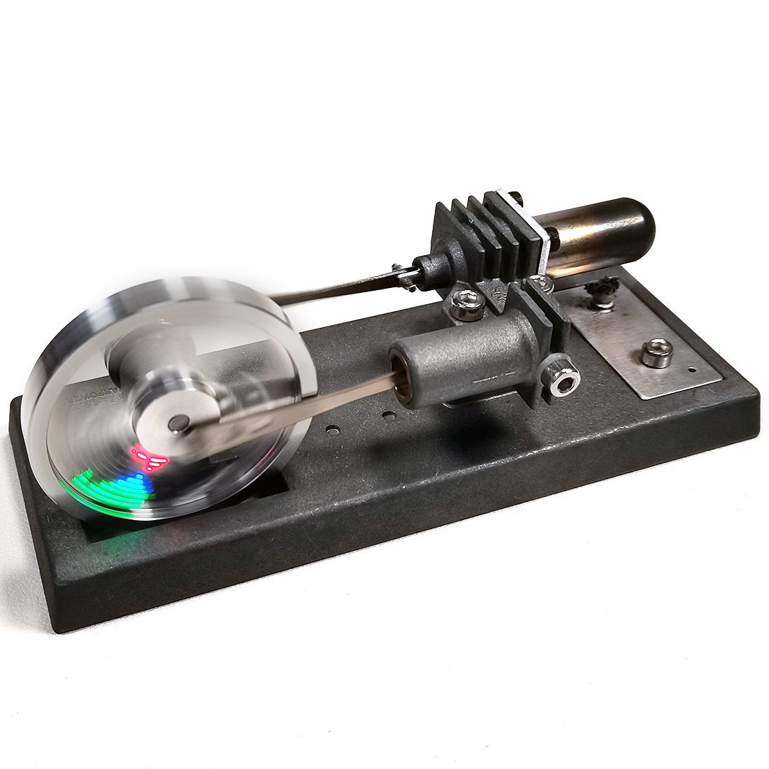 Custoimized γ-Type DIY Luminous Flywheel Sterling Engine Kit Science L
