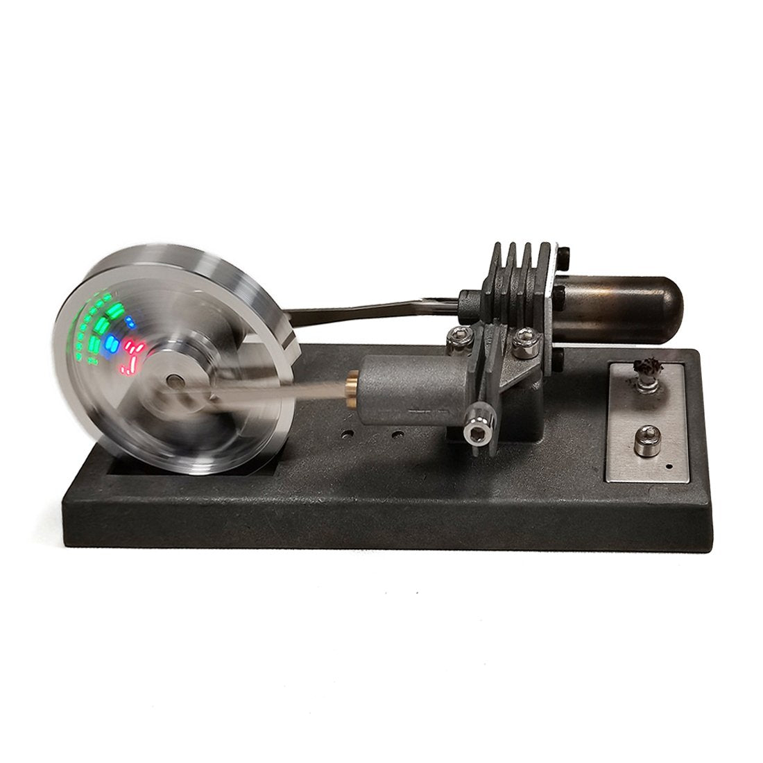 Custoimized γ-Type DIY Luminous Flywheel Sterling Engine Kit Science L
