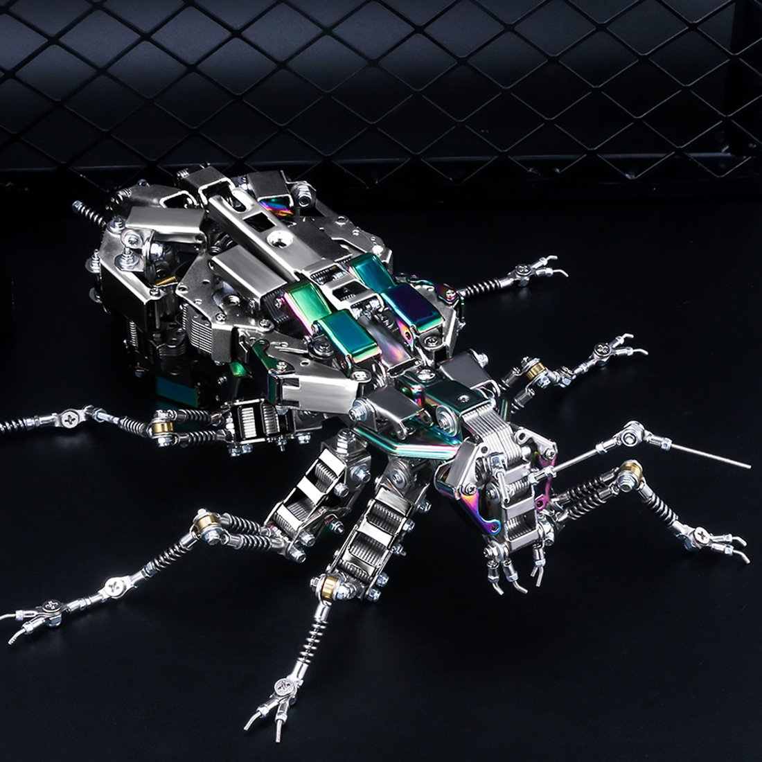 Customized 995pcs Mechanical Cockroach Mecha Metal Assembled Insect Mo