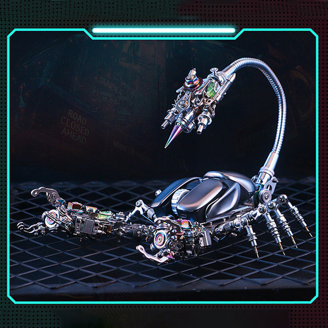 Punk Gaming Scorpion Mouse DIY Metal Kits Phone Holder