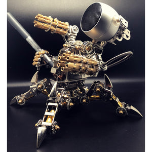 DIY 3D Metal Mechanical Fighting Mecha Model Kit Taurus Berserker + Ch